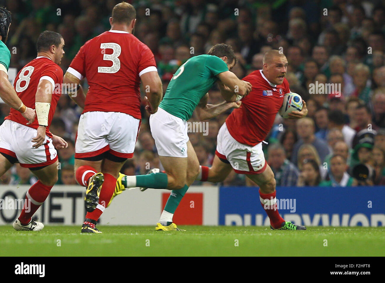 Cardiff, Wales. 19th Sep, 2015. Rugby World Cup. Ireland versus Canada ...