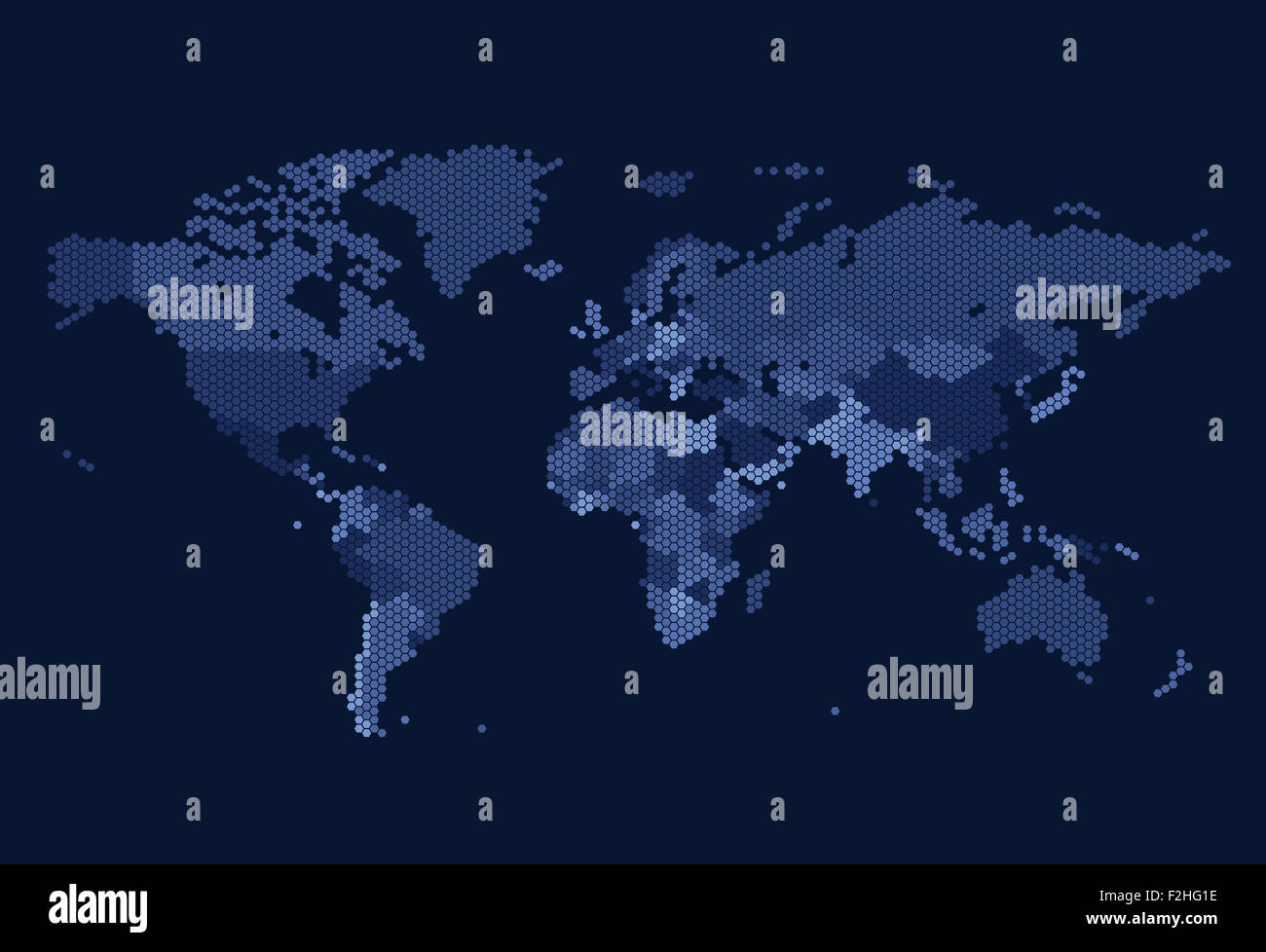 World map dots hi-res stock photography and images - Alamy