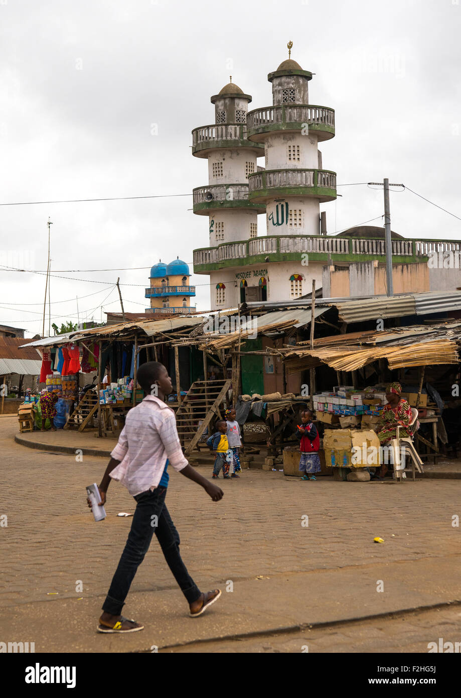 Porto novo benin mosque hi-res stock photography and images - Alamy