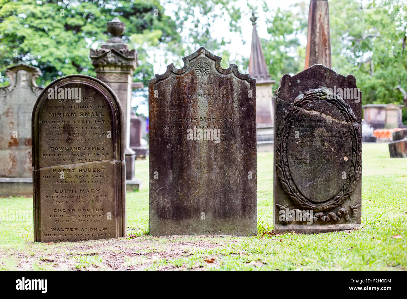 RYDE, AUSTRALIA - FEBRUAY 20, 2015: Detail of the St Anne Anglican ...