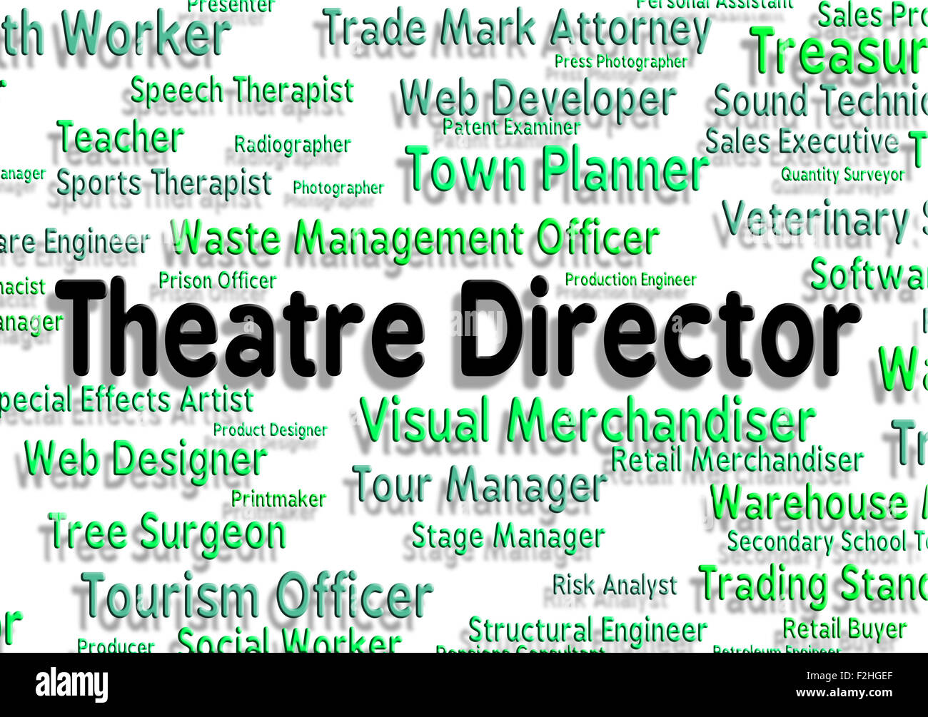 Theatre Director Representing Employee Directors And Controller Stock ...