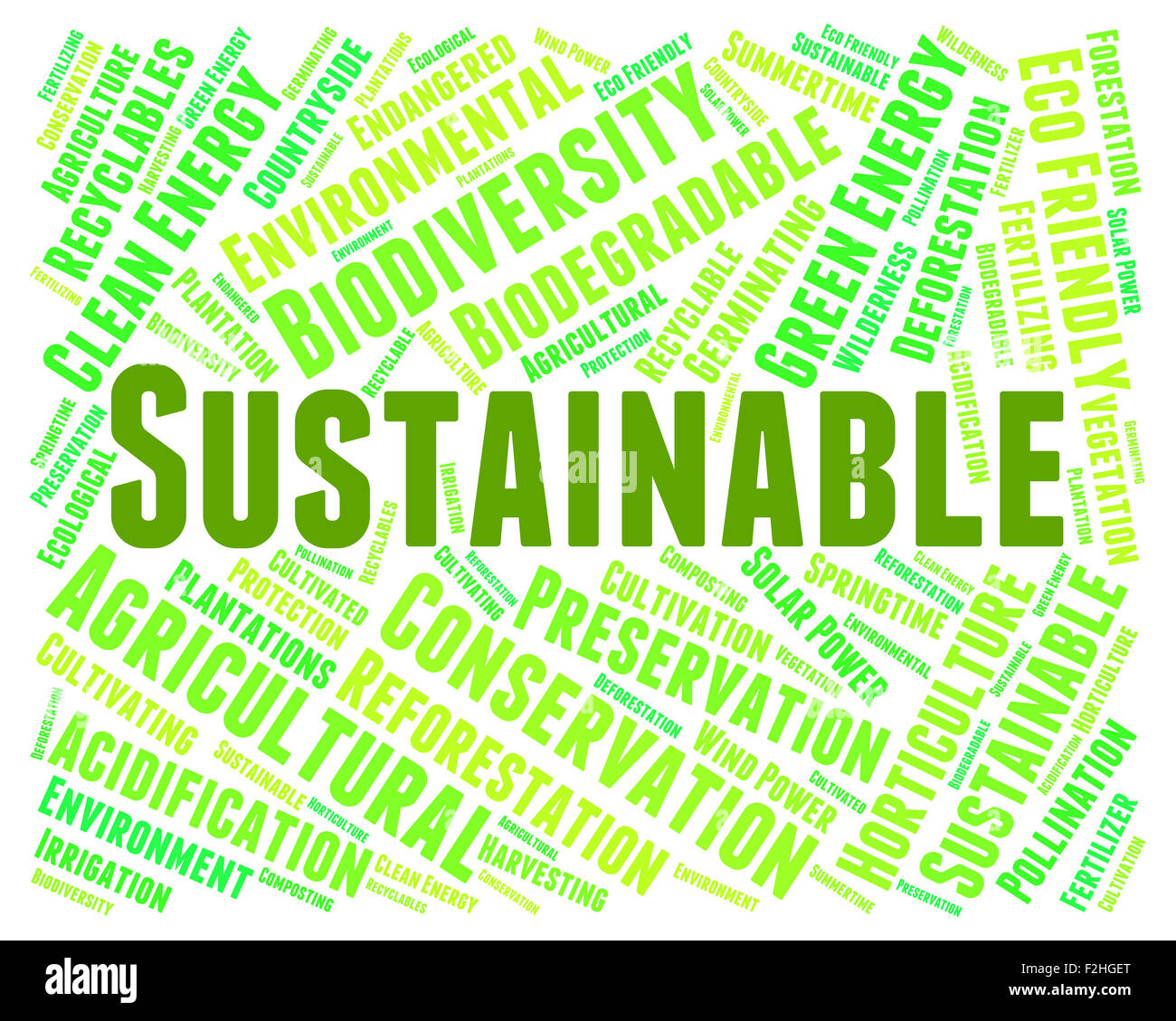 Sustainable Word Meaning Conservation Recycle And Sustaining Stock sustainable-word-meaning-conservation-recycle-and-sustaining-stock