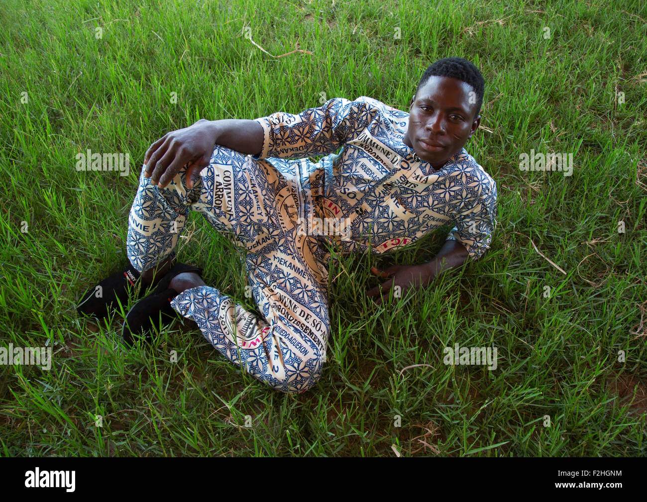 Africa benin ganvie men in hi-res stock photography and images - Alamy