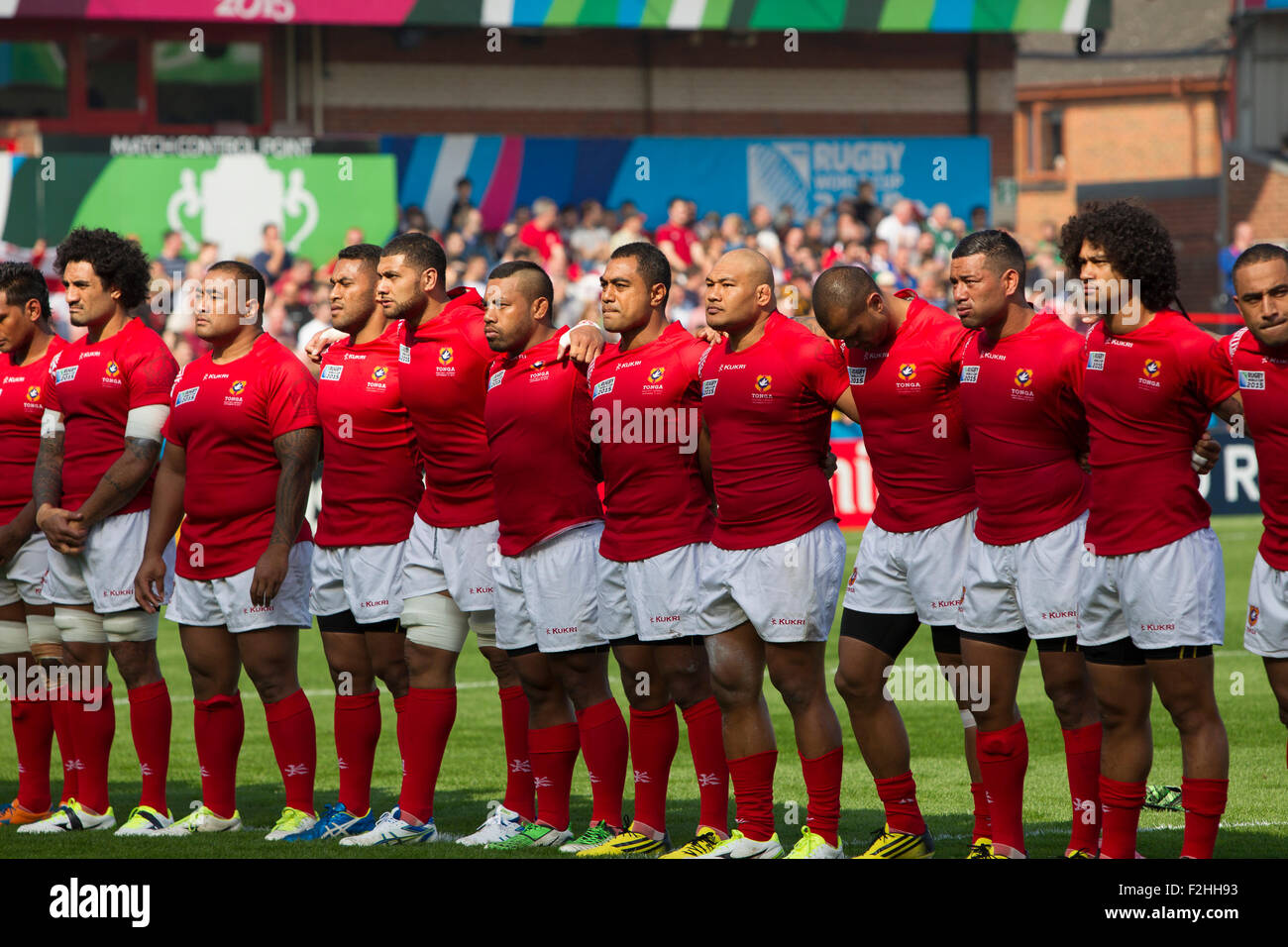 Gloucester, UK. 19th Sep, 2015. Rugby World Cup. Tonga versus Georgia ...