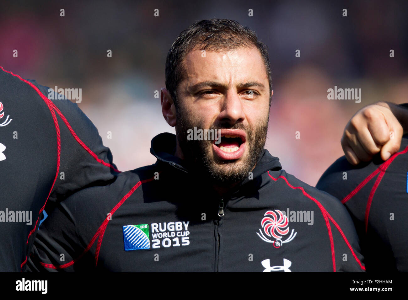 Gloucester, UK. 19th Sep, 2015. Rugby World Cup. Tonga versus Georgia ...
