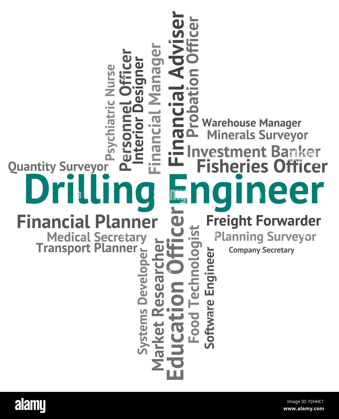 Drilling Engineer Representing Mechanics Hire And Occupations Stock ...