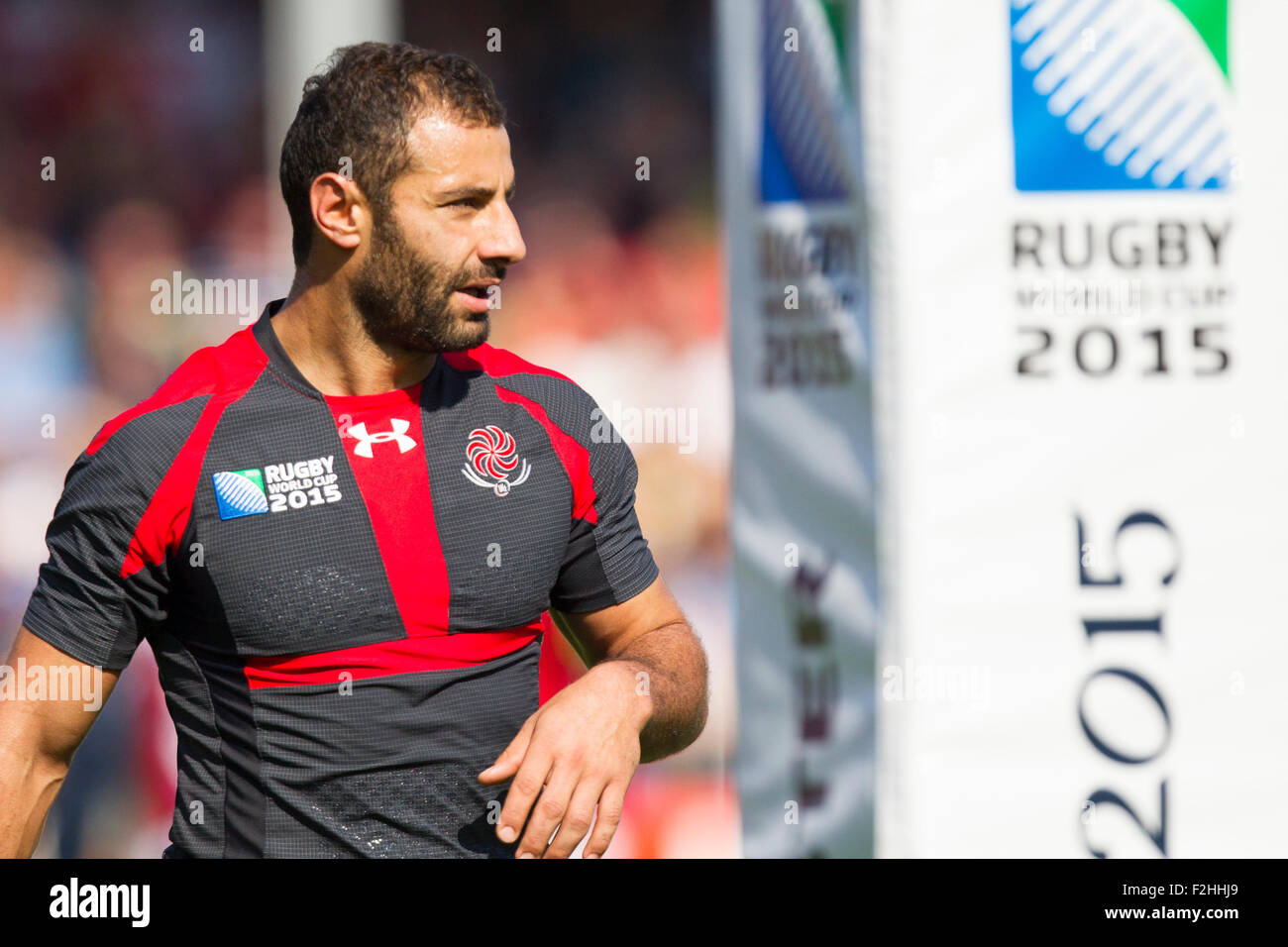 Gloucester, UK. 19th Sep, 2015. Rugby World Cup. Tonga versus Georgia ...