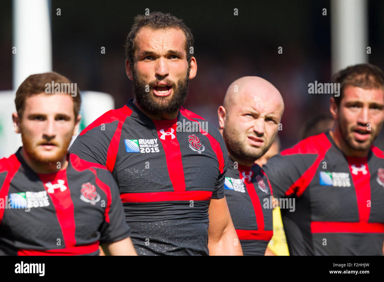 Gloucester, UK. 19th Sep, 2015. Rugby World Cup. Tonga versus Georgia ...