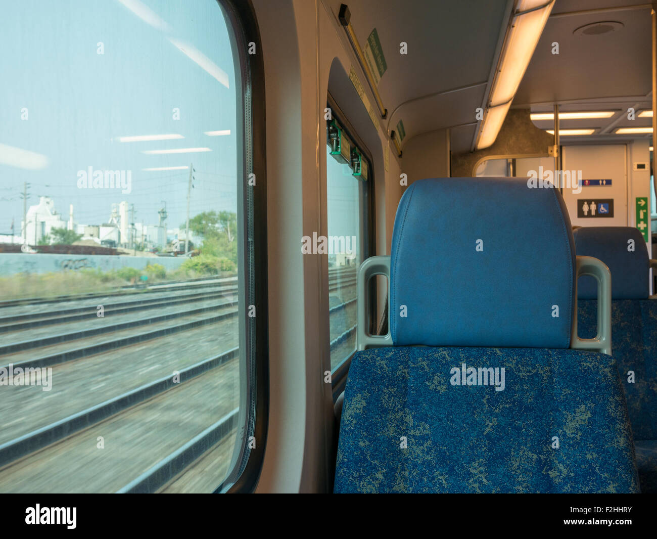 GO Transit, Toronto. Suburban commuter train service Stock Photo - Alamy