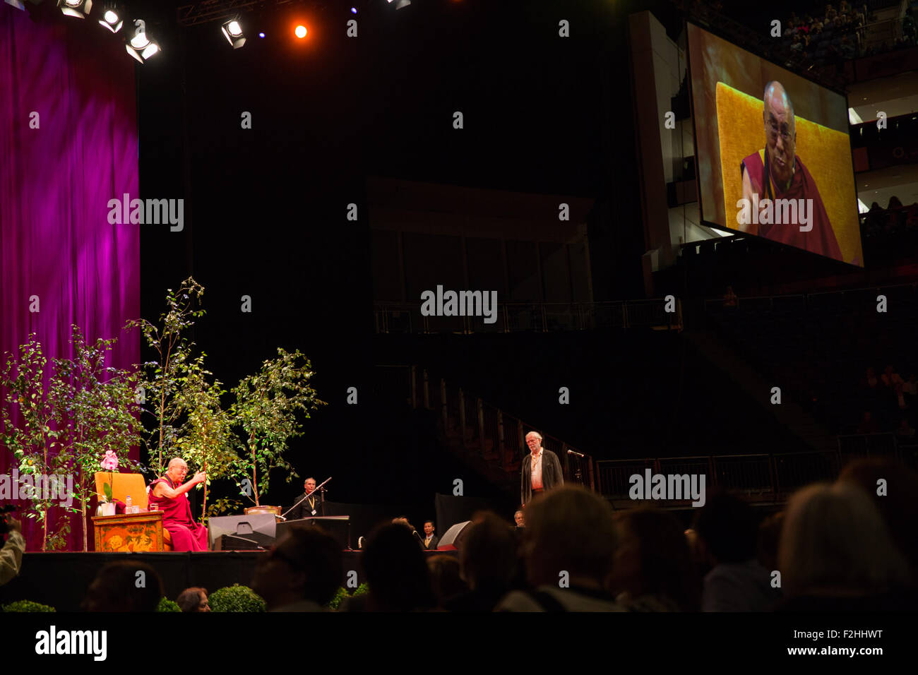 London,Uk 19 September 2015. His Holiness Dalia Lama during his ...