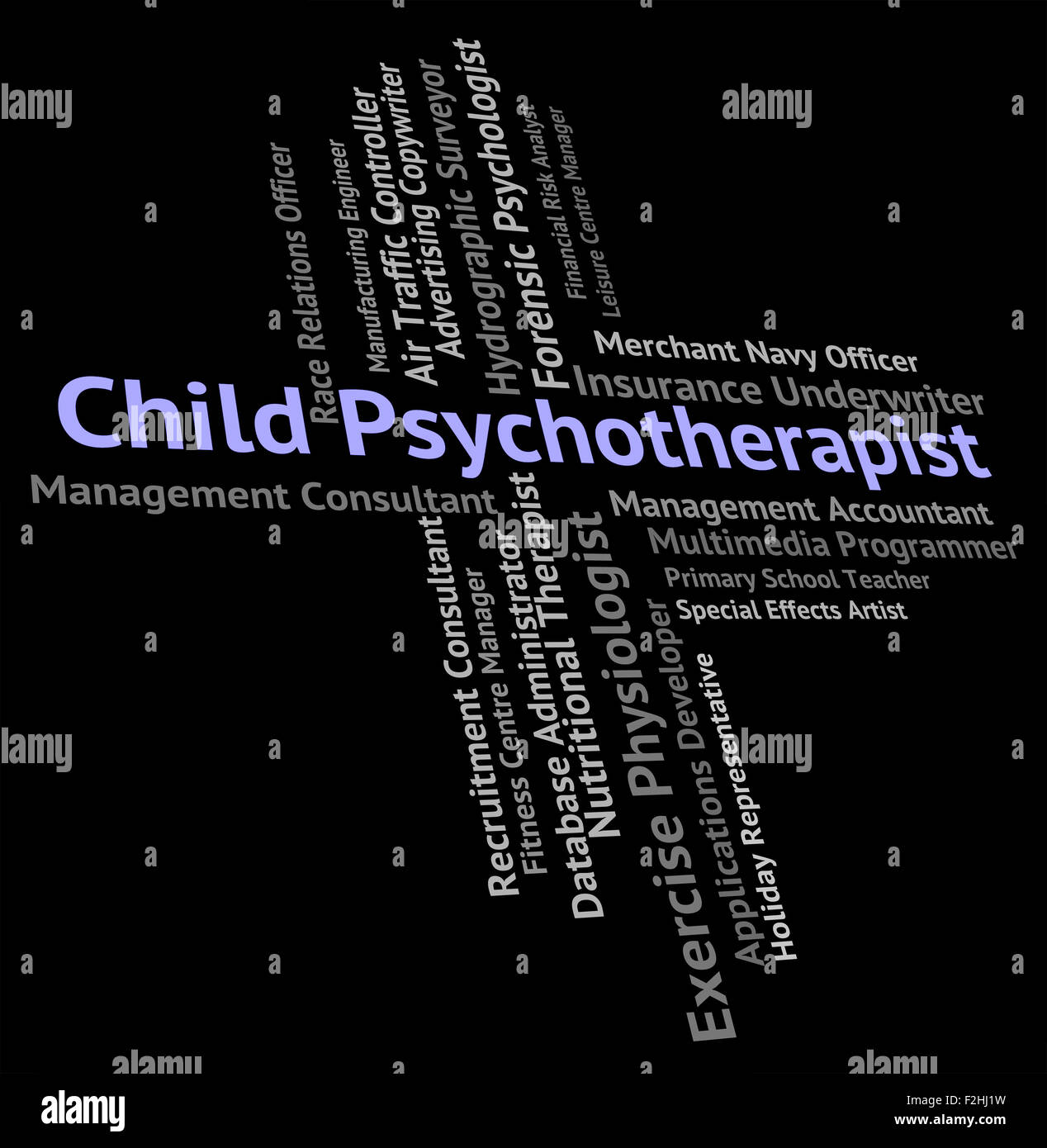 Child Psychotherapist Indicating Disturbed Mind And Youth Stock Photo ...