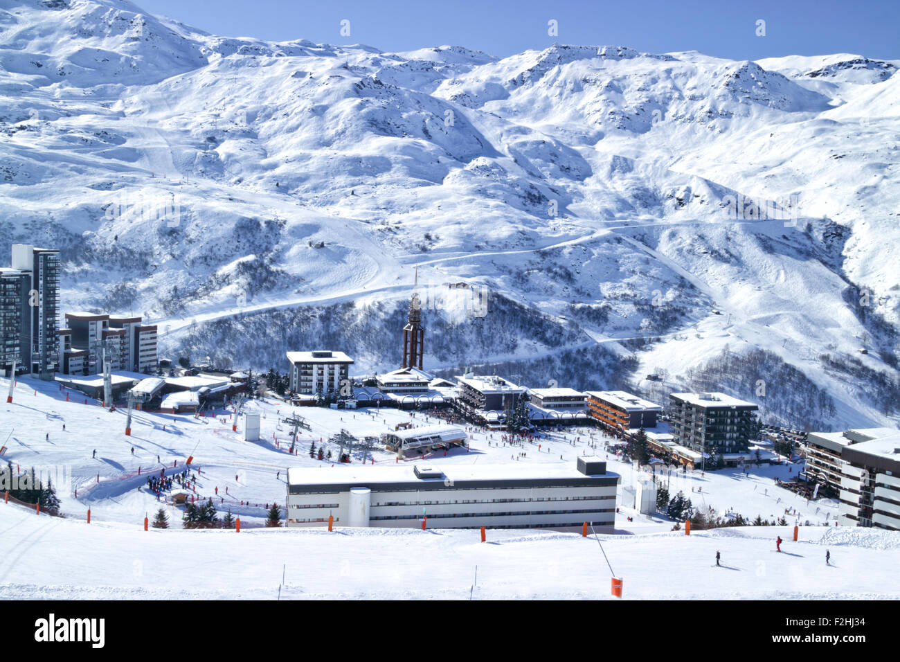 Les menuires hi-res stock photography and images - Alamy