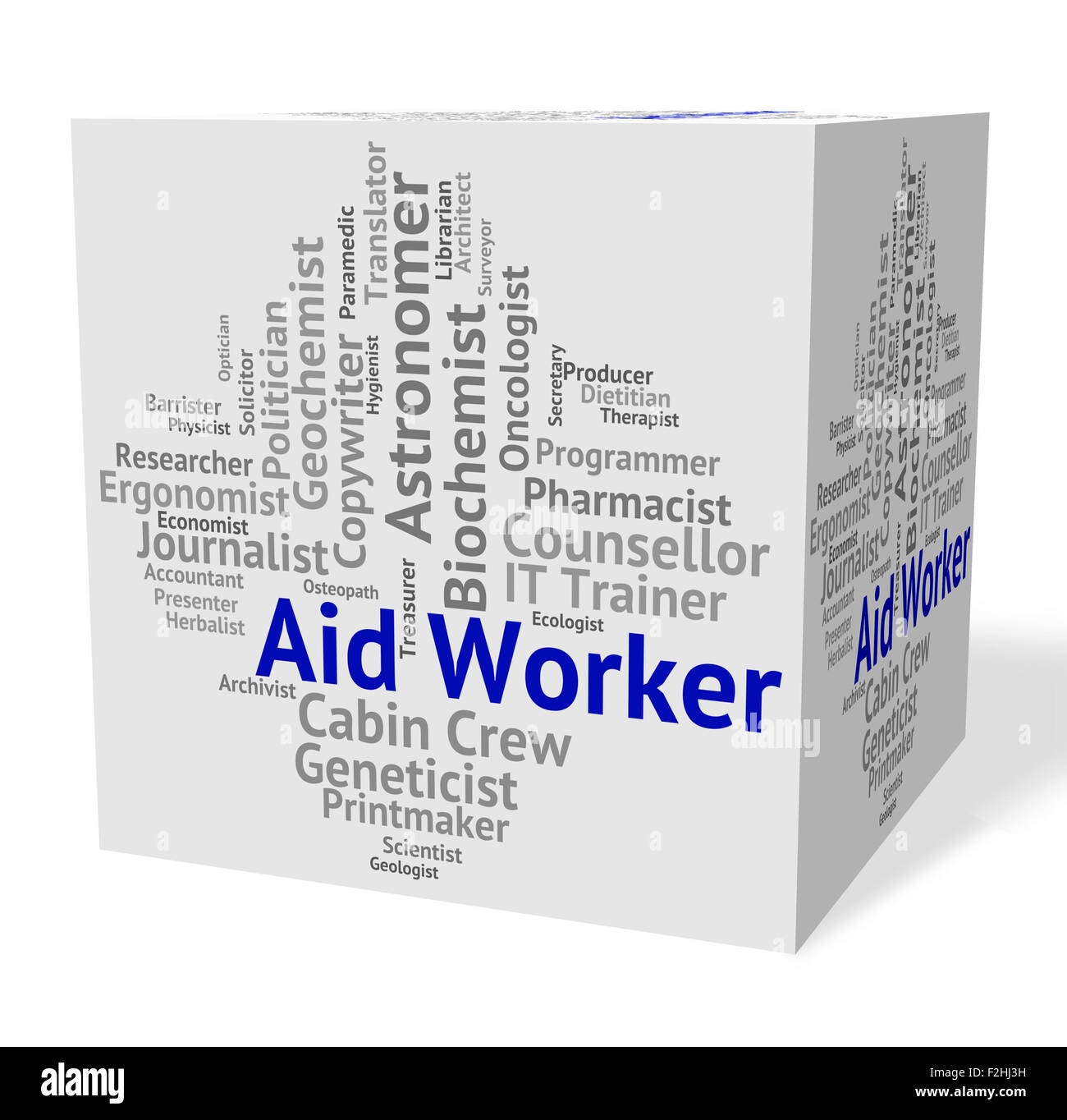 Employee worker workers staff Cut Out Stock Images & Pictures - Alamy