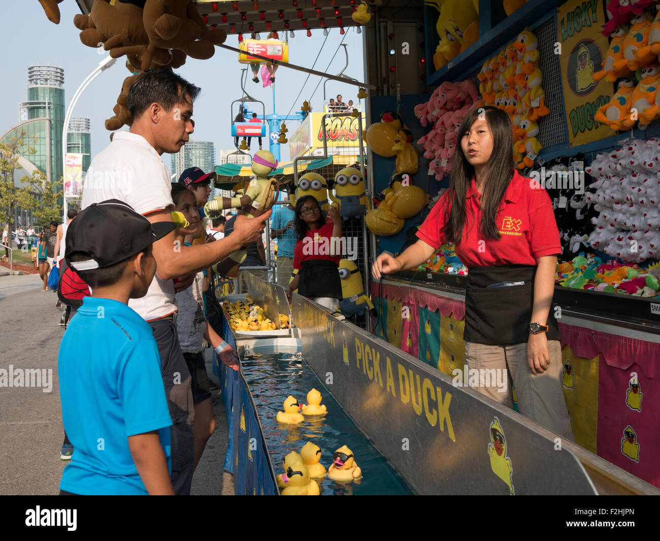 Carnival game canadian national exhibition hi-res stock photography and ...