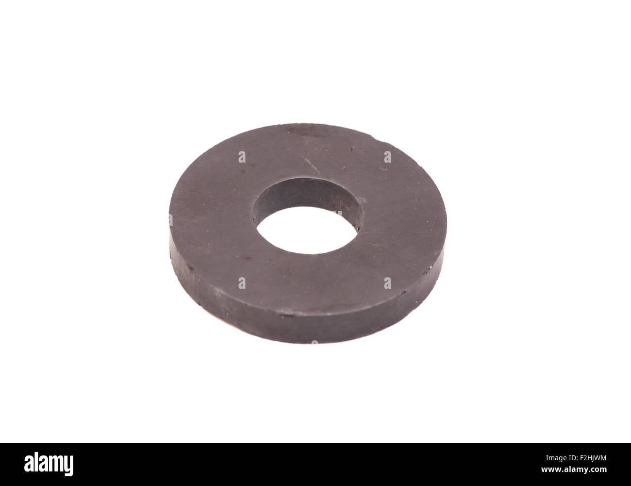 round magnet isolated on white Stock Photo - Alamy