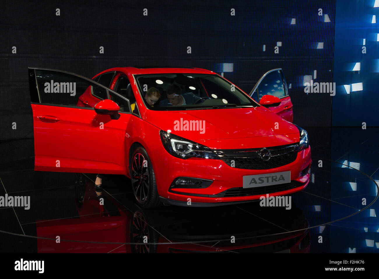Presentation new opel astra car hi-res stock photography and images - Alamy