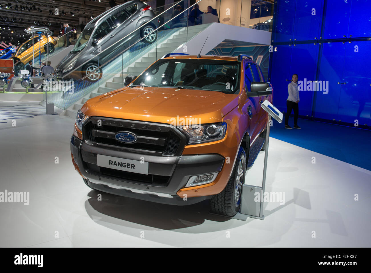 Frankfurt international motor show (IAA) 2015. Ford Ranger - European ...