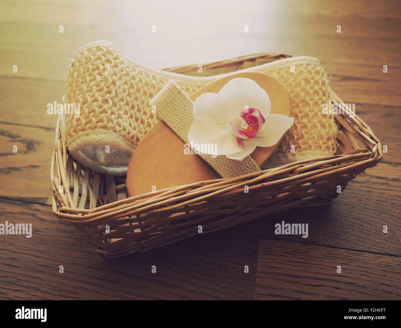 Spa towel set hi-res stock photography and images - Alamy