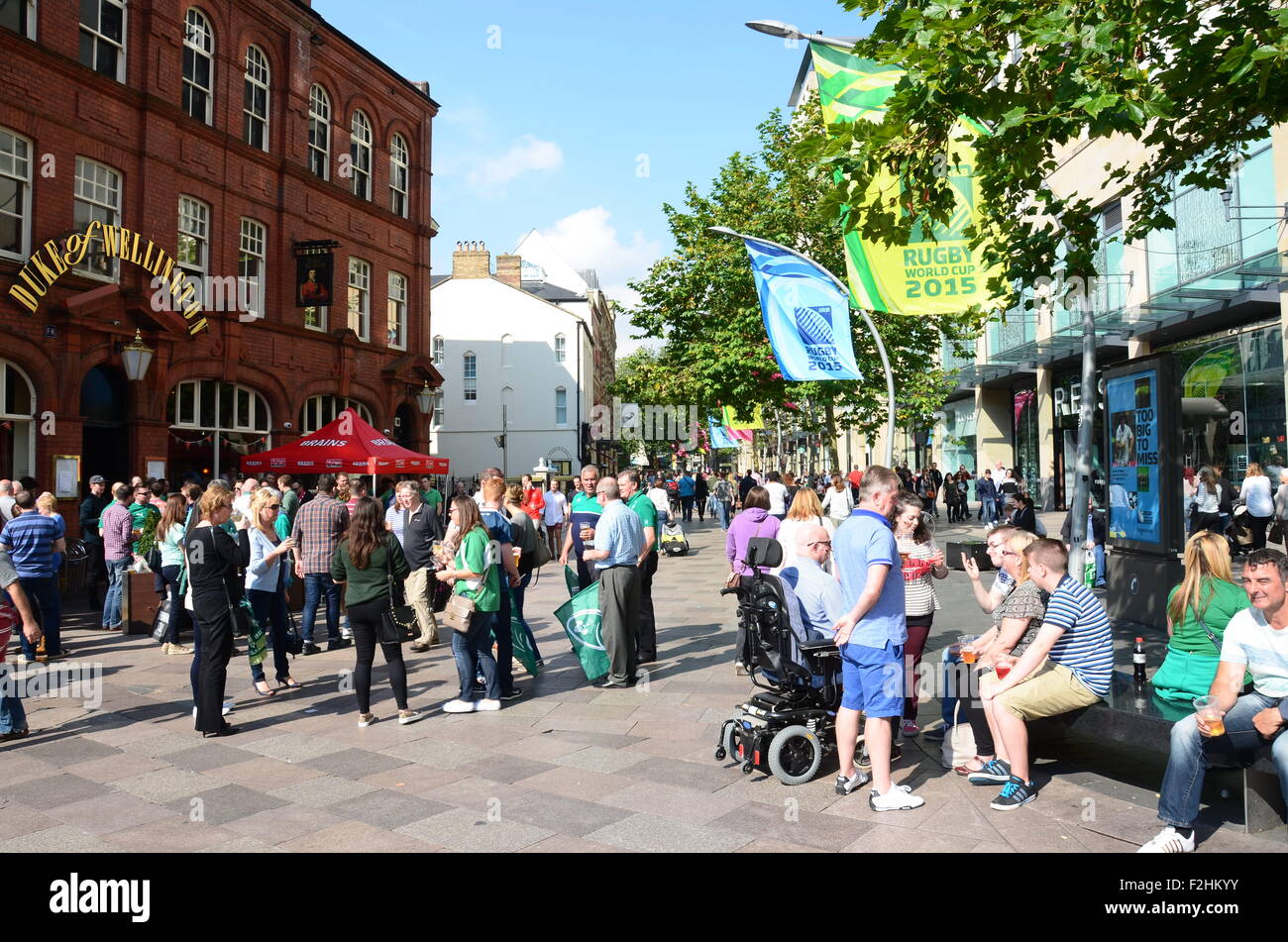 Cardiff Rugby World Cup 2015 Finals Stock Photo - Alamy