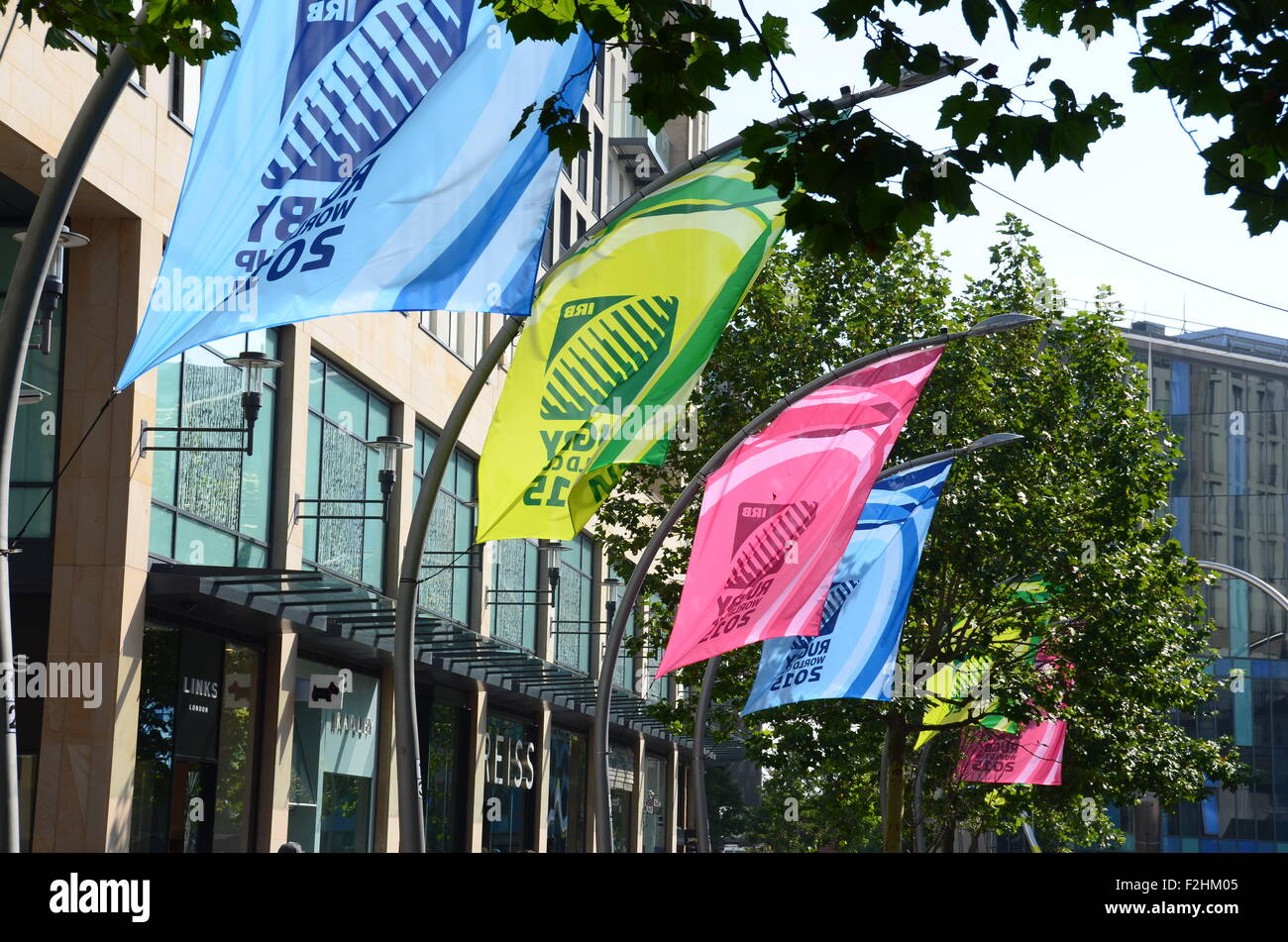 Cardiff Rugby World Cup 2015 Finals Stock Photo - Alamy