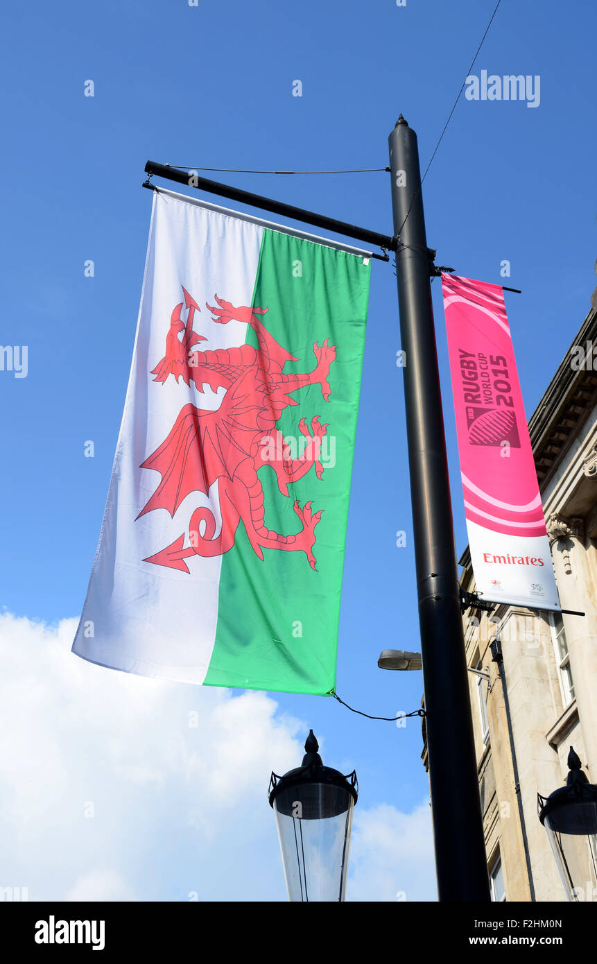 Wales rugby flag hi-res stock photography and images - Alamy