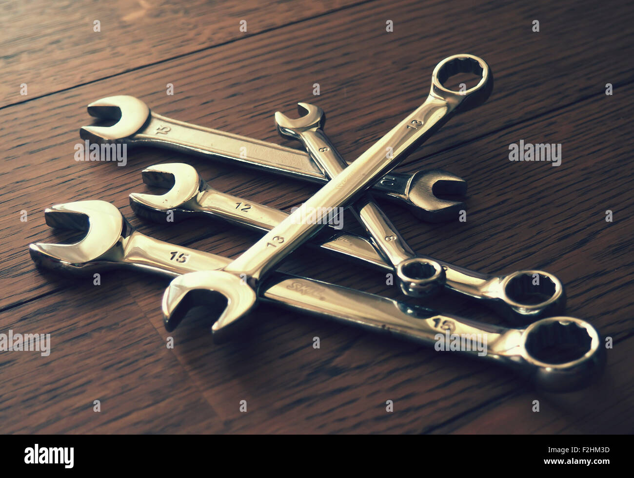 Group of wrenches hi-res stock photography and images - Alamy