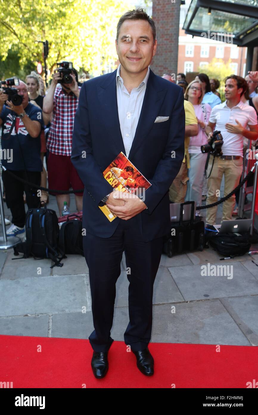 Gala Performance of Matthew Bourne's 'THE CAR MAN' - Arrivals Featuring ...