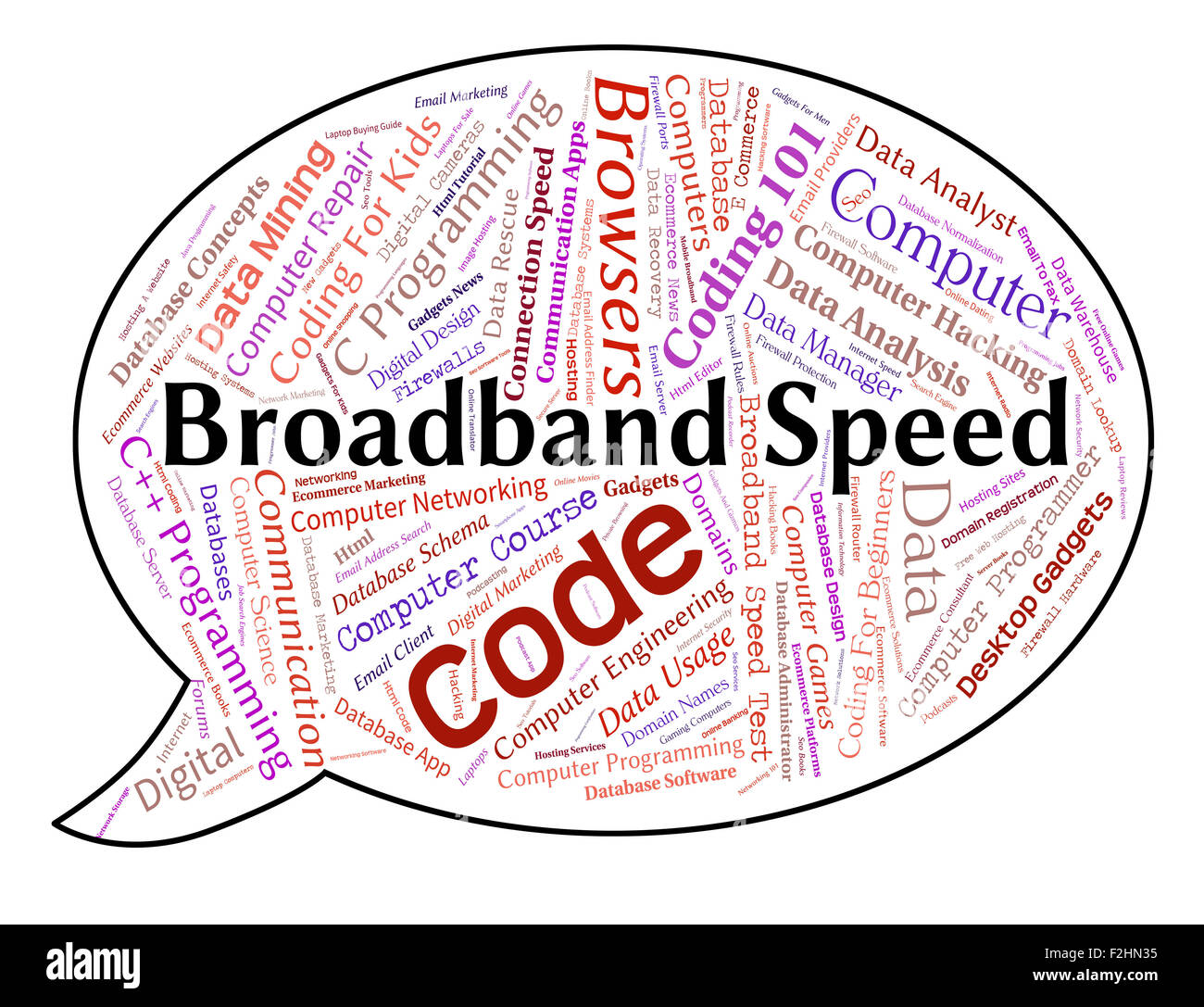 Broadband Speed Representing World Wide Web And Lan Network Stock Photo ...