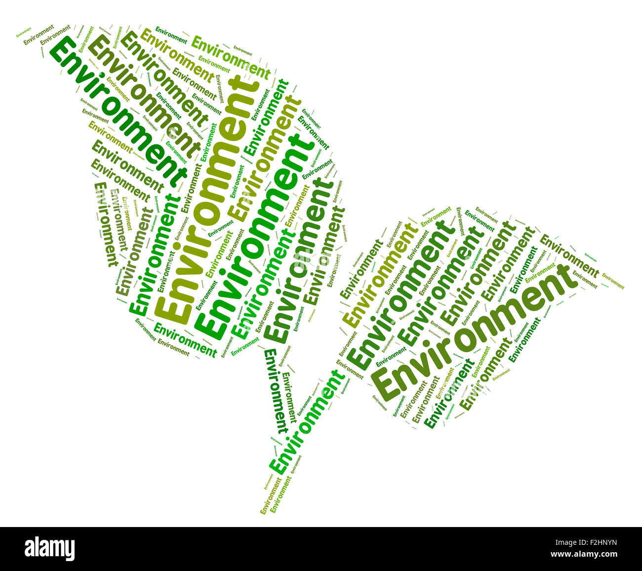 Environment Word Representing Earth Day And Text Stock Photo - Alamy