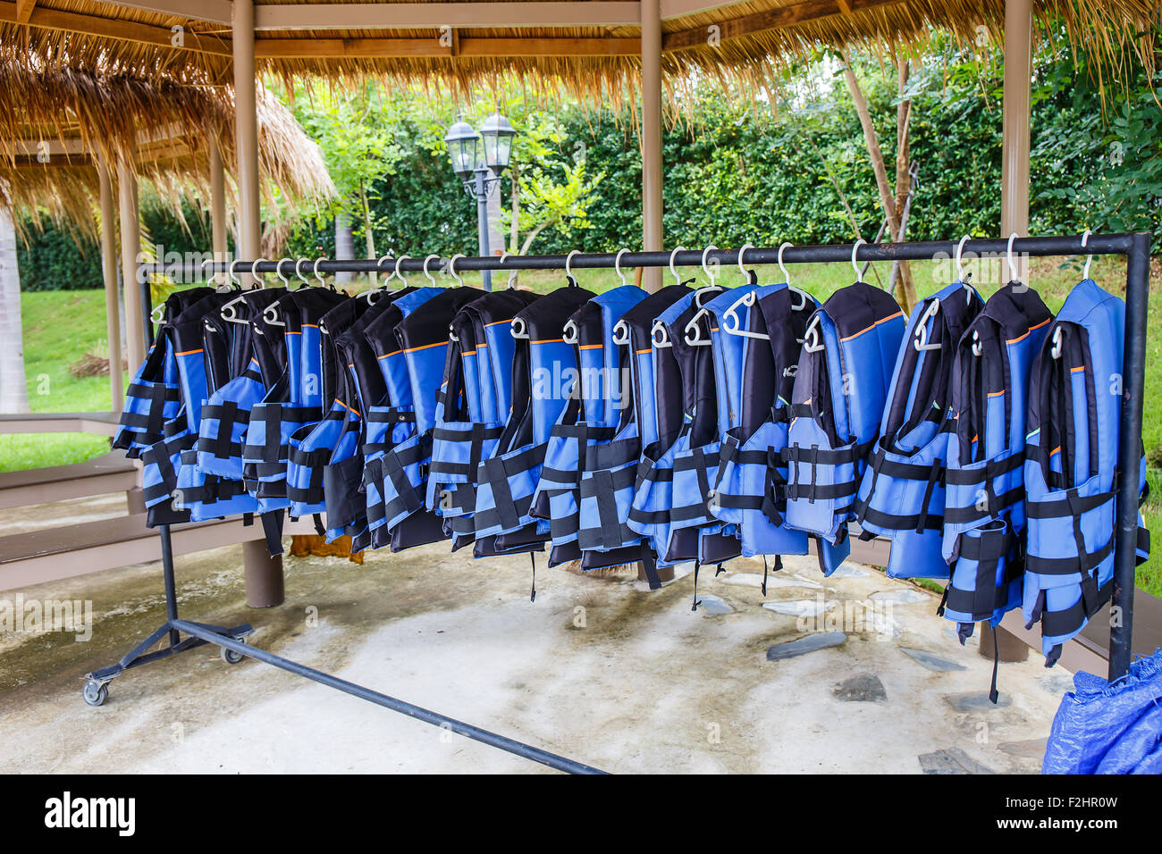 Early life jacket to swim Stock Photo - Alamy