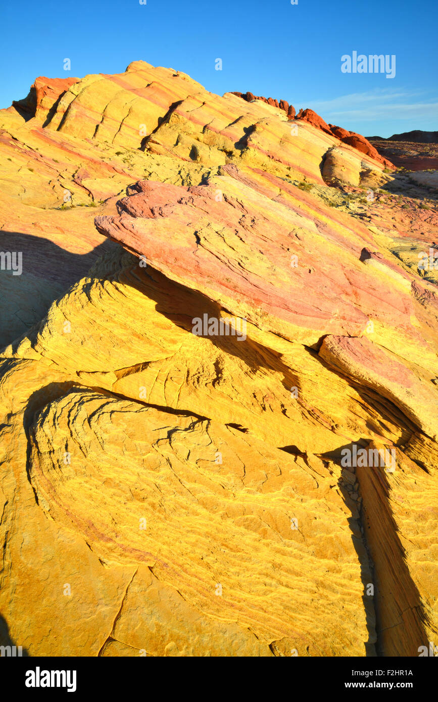 Colorful wavy sandstone shapes hi-res stock photography and images - Alamy