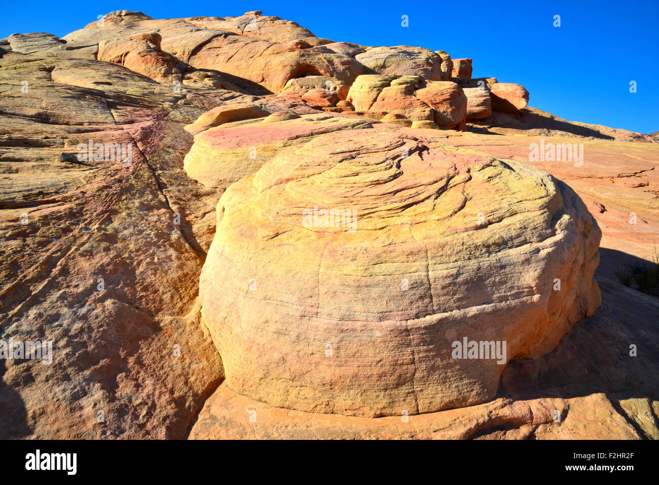 Colorful wavy sandstone shapes hi-res stock photography and images - Alamy