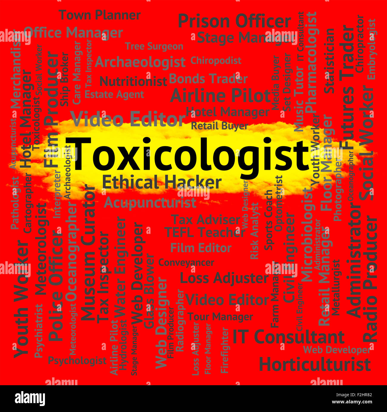 Toxicologist Job Showing Occupations Occupation And Employment Stock ...
