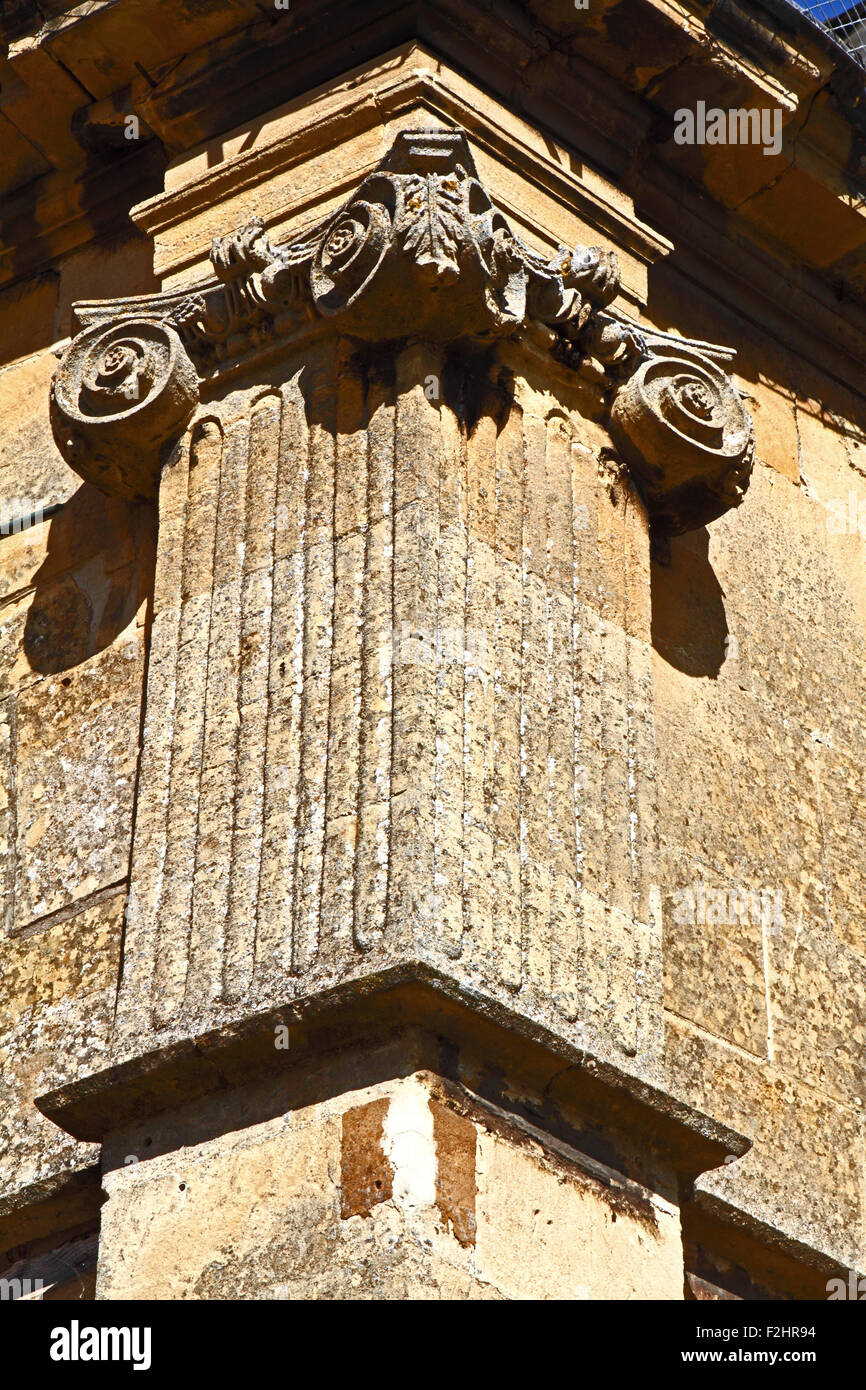 Architectural detail in Chipping Camden Stock Photo - Alamy
