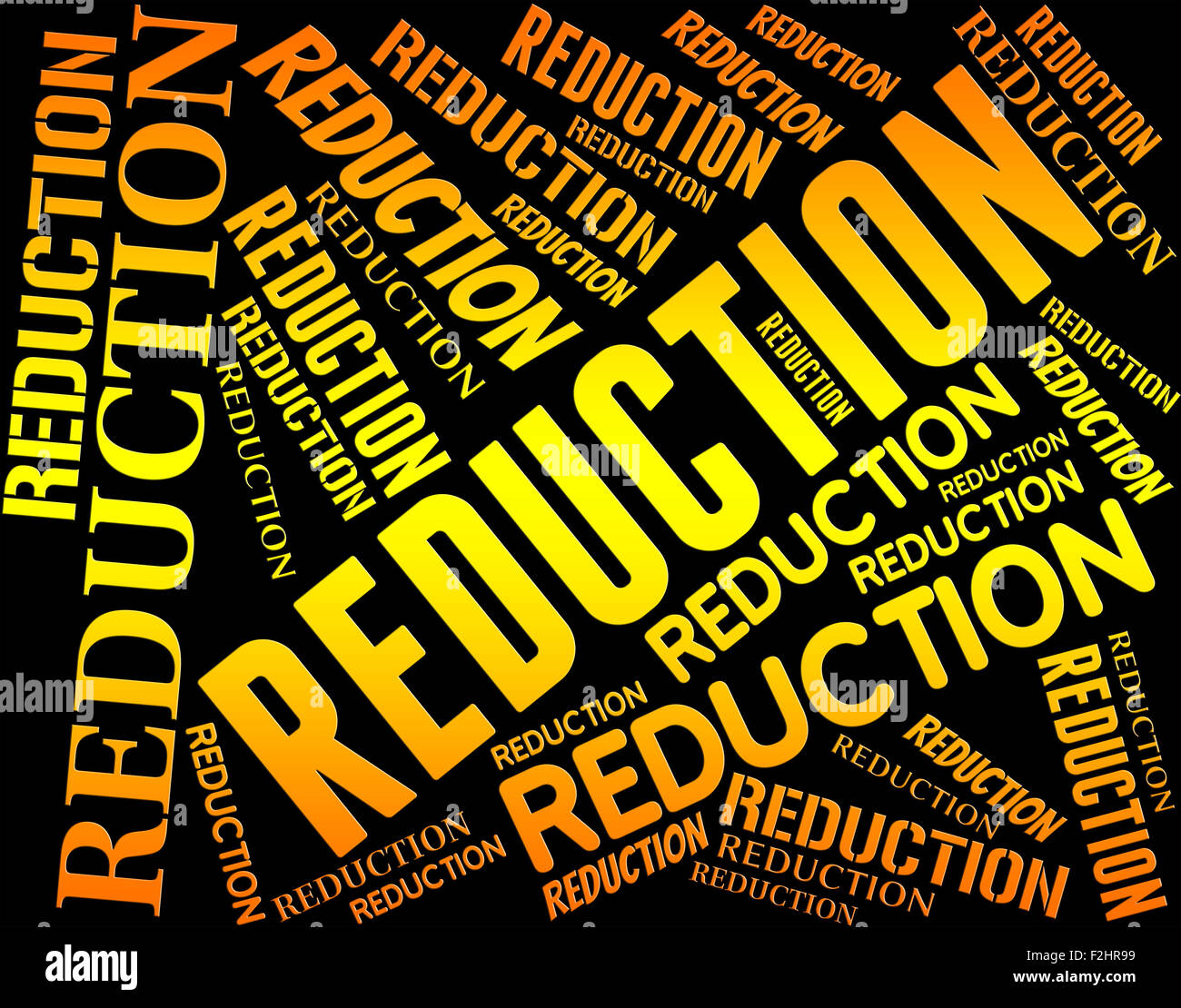 Reduction reduce reduced hi-res stock photography and images - Alamy