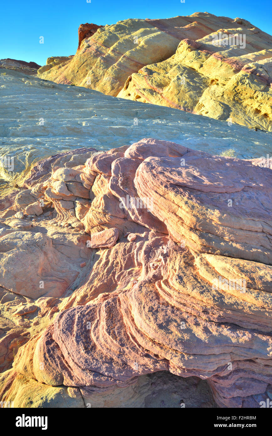 Colorful wavy sandstone shapes hi-res stock photography and images - Alamy