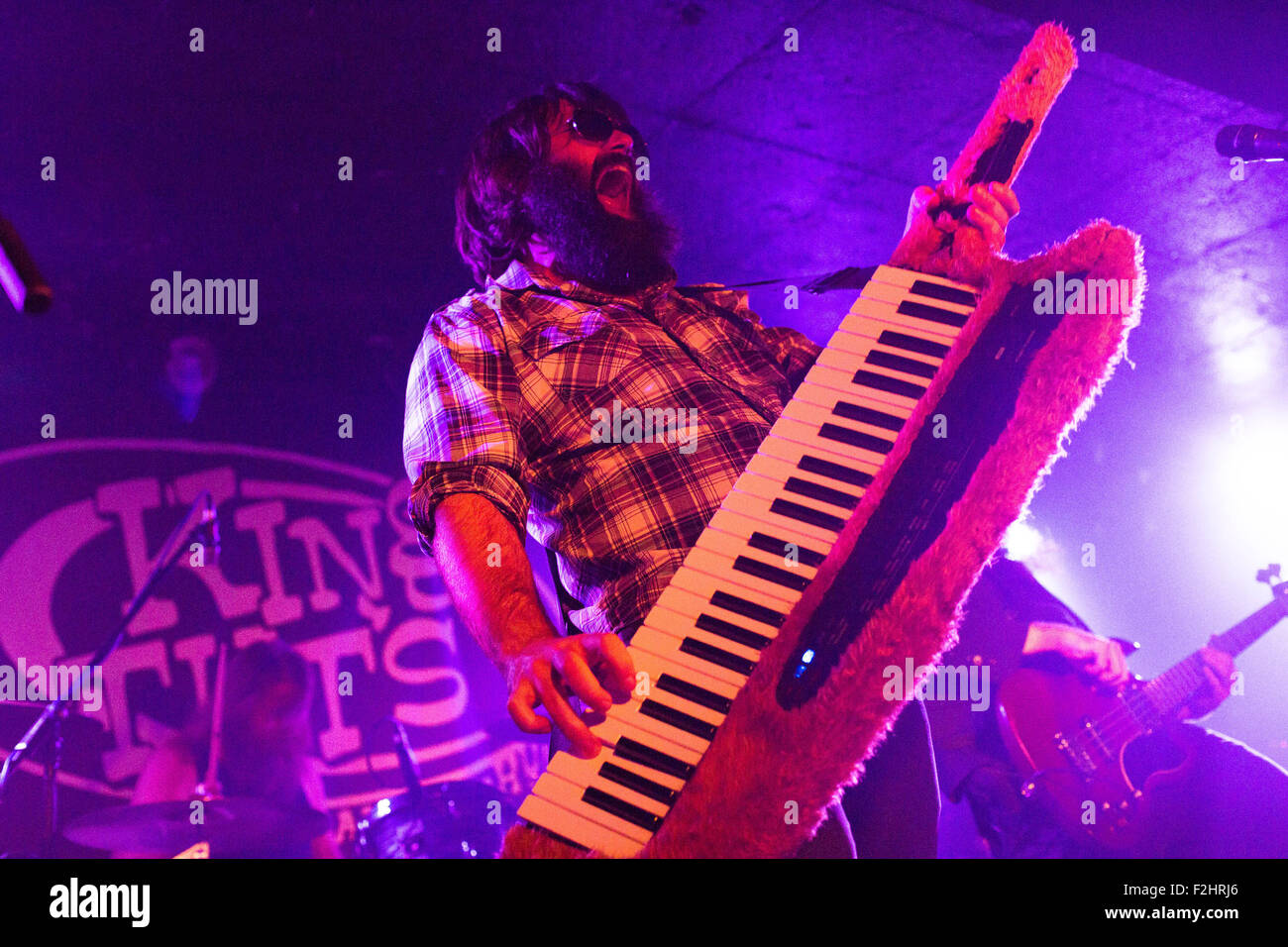 Glasgow, Scotland, UK. 18th September, 2015. The Beards, Australian ...