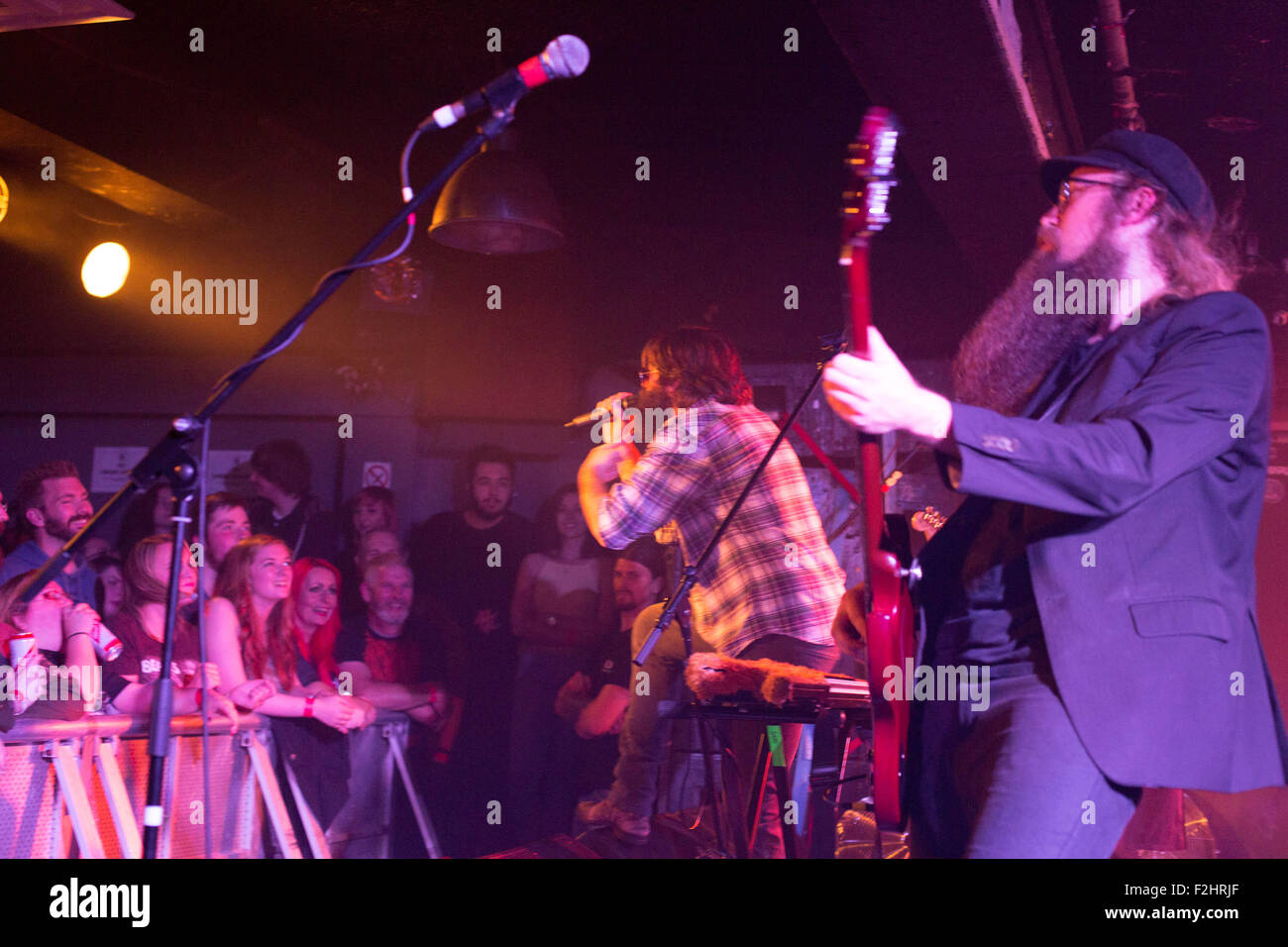 Glasgow, Scotland, UK. 18th September, 2015. The Beards, Australian ...