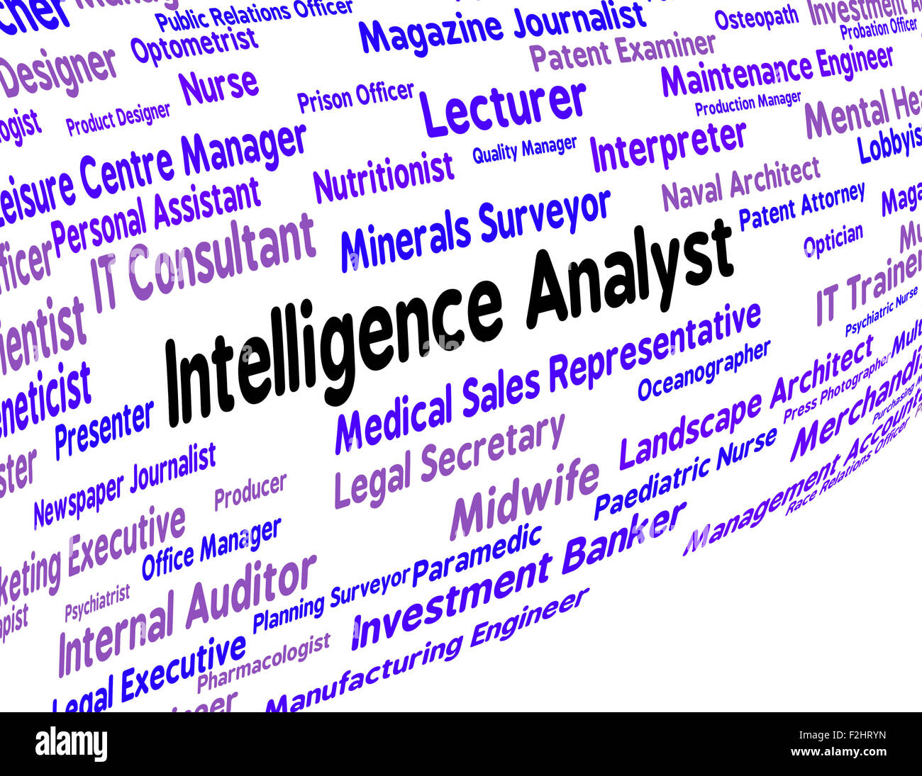 Intelligence analysts hi-res stock photography and images - Alamy