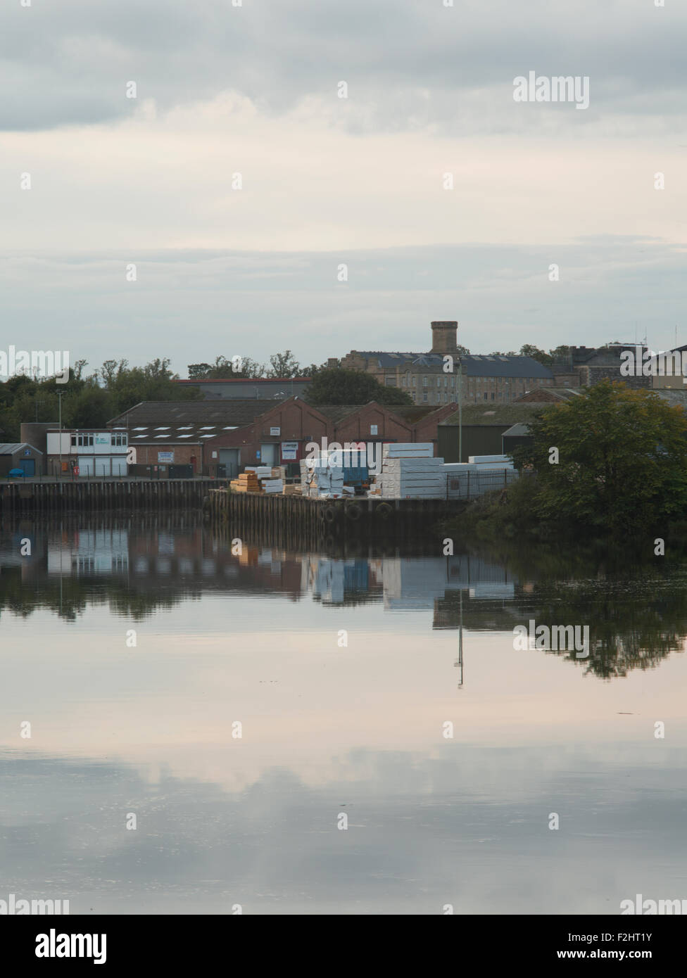 Perth harbour entrance,lower Friarton,Perth,Scotland,UK Stock Photo - Alamy