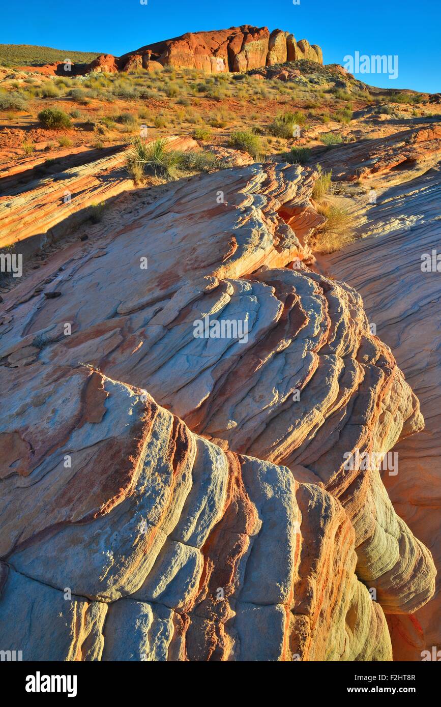 Colorful wavy sandstone shapes hi-res stock photography and images - Alamy
