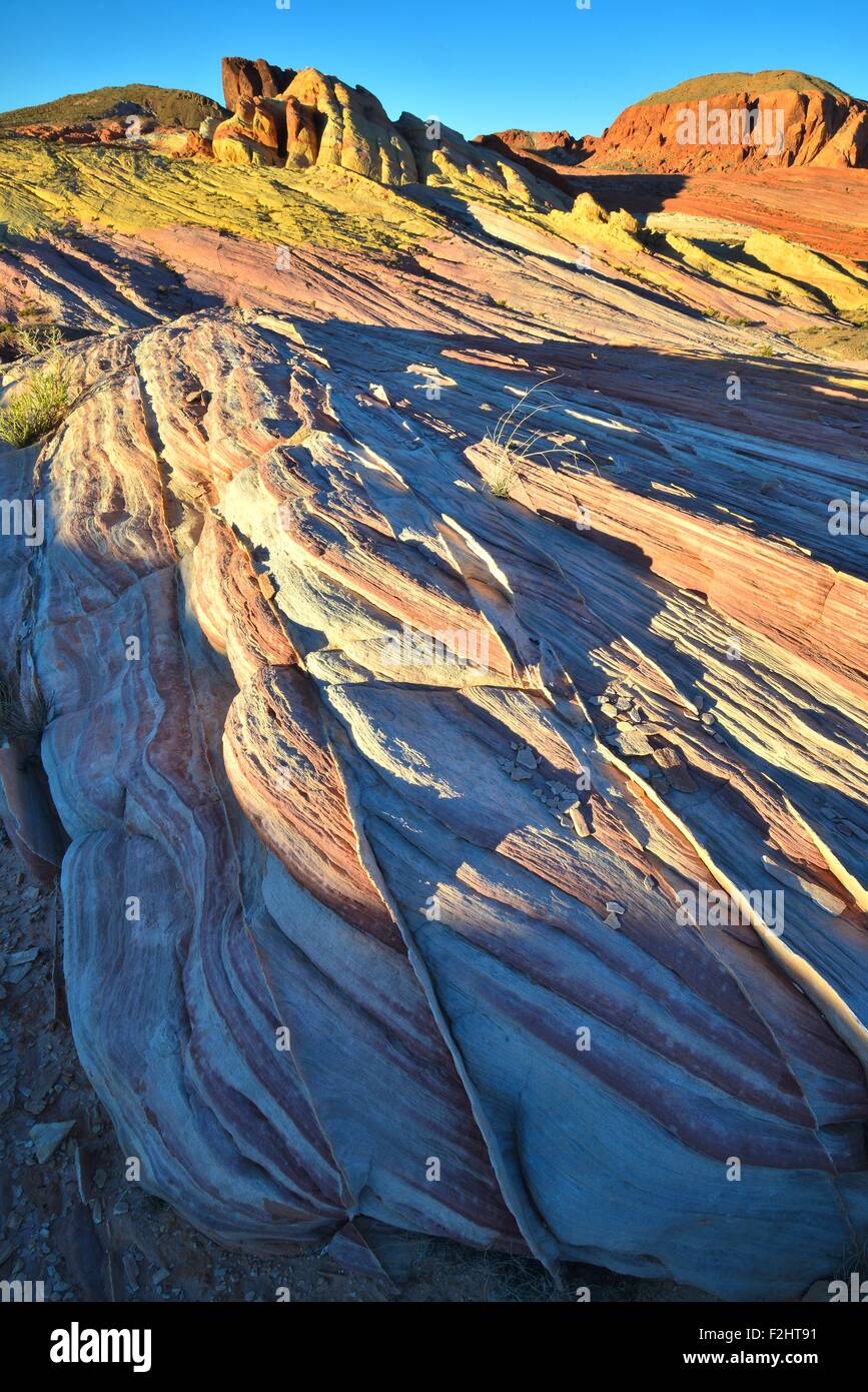 Colorful wavy sandstone shapes hi-res stock photography and images - Alamy