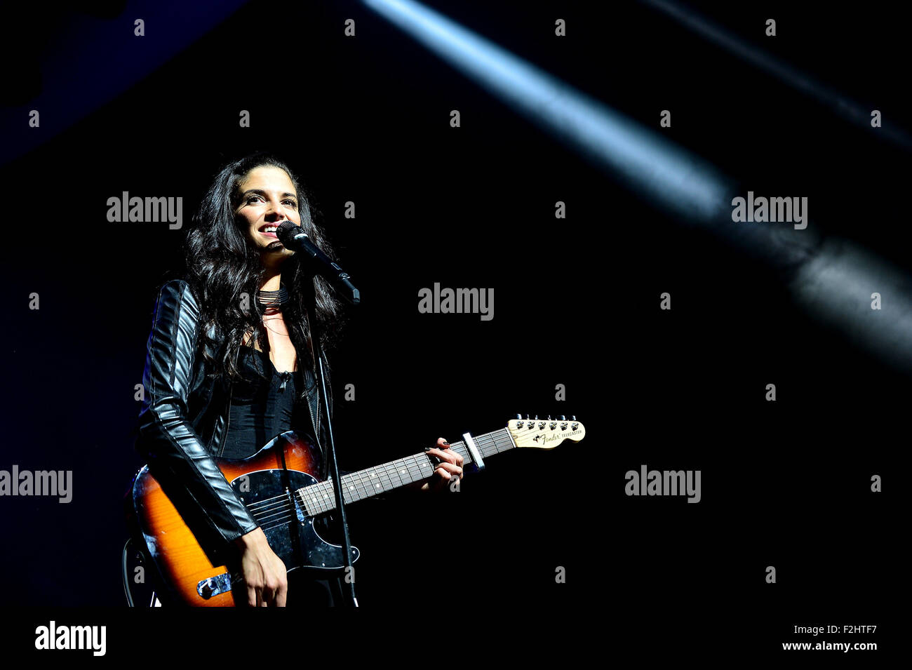 Latin pop singer Natalia Jimenez performs live on stage at the James L ...