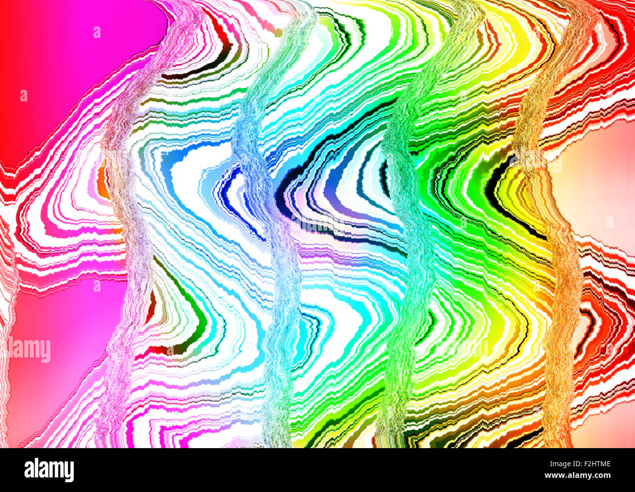 abstract multicolor color background with digital wave Stock Photo - Alamy