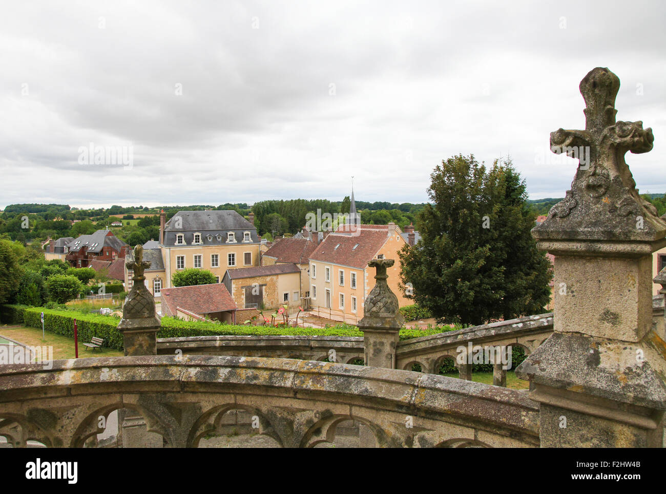 Notre Dame de Montligeon Basilica in La Chapelle Montligeon in the ...