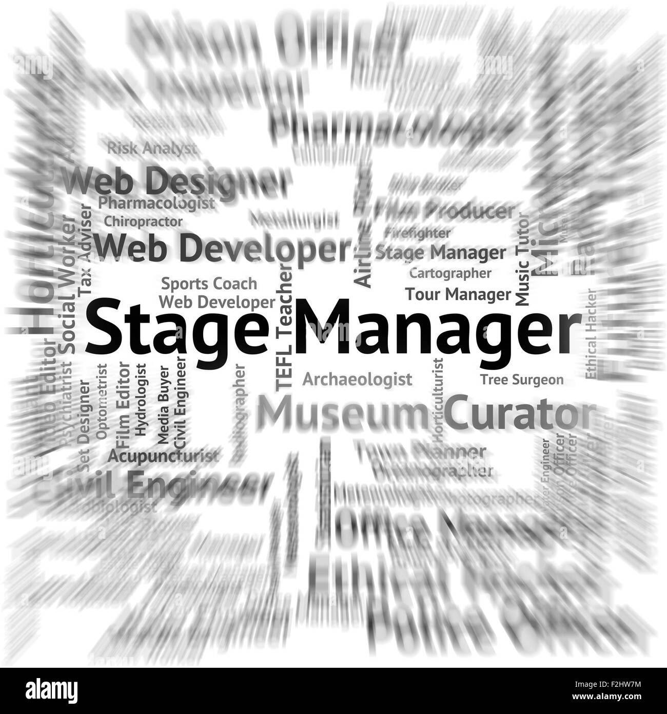 Stage manager Black and White Stock Photos & Images - Alamy