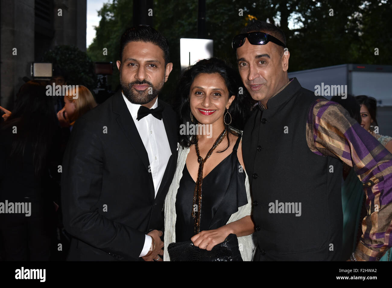 London, UK. 18th September, 2015. Raj & Pablo is a BBC DJs attends the ...
