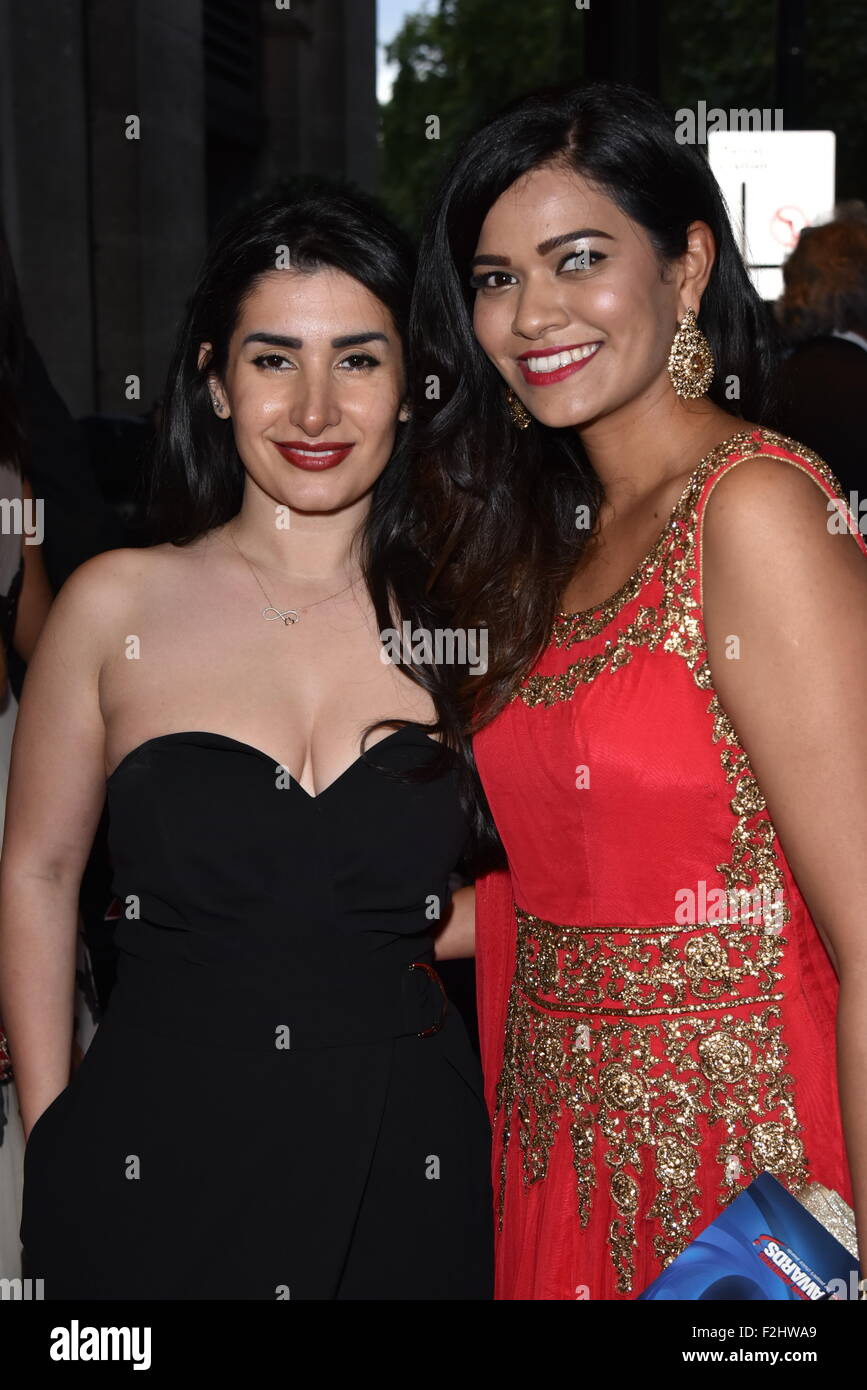 London, UK. 18th September, 2015. Ebru Yuruk,Tanika Patel attends the ...