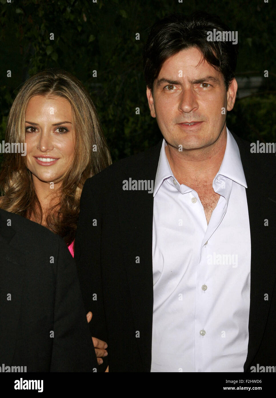 Charlie Sheen and Brooke Wolofsky attend the Chrysalis' 5th Annual ...