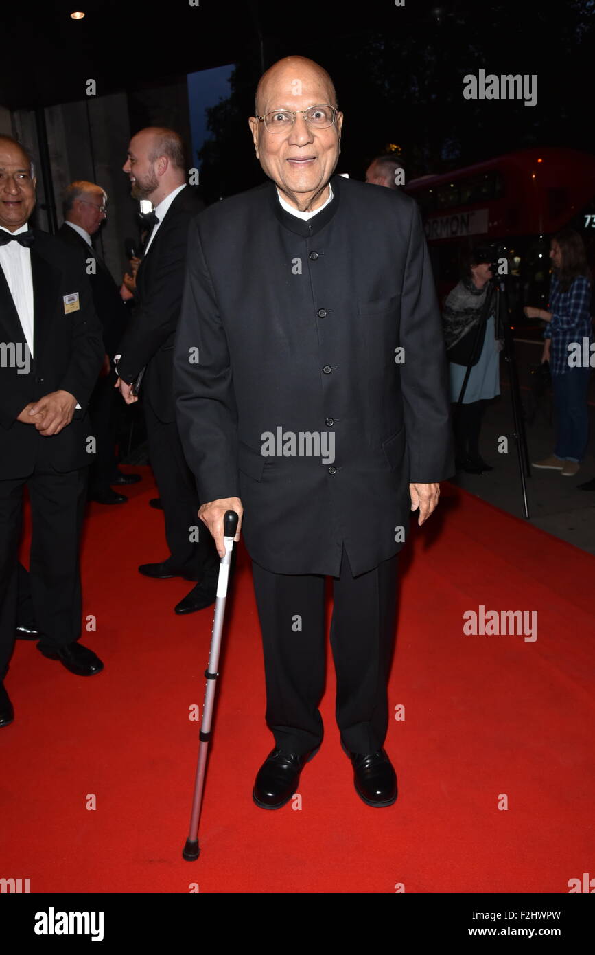 London, UK. 18th September, 2015. Lord Raj Loomba attends the The 15th ...